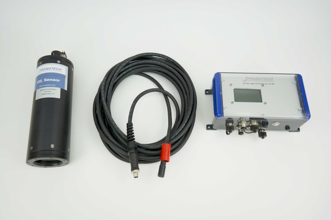 Sensor sett for måling av oppløst CO2 i vann. Franatech GmbH | PEMAC