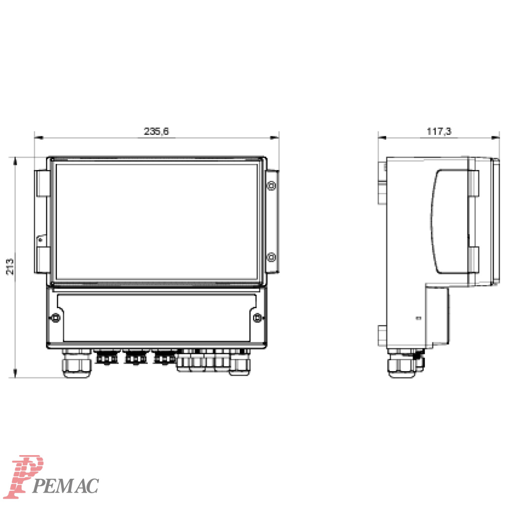 Terminal for s::can sensorer og prober. con::lyte | PEMAC